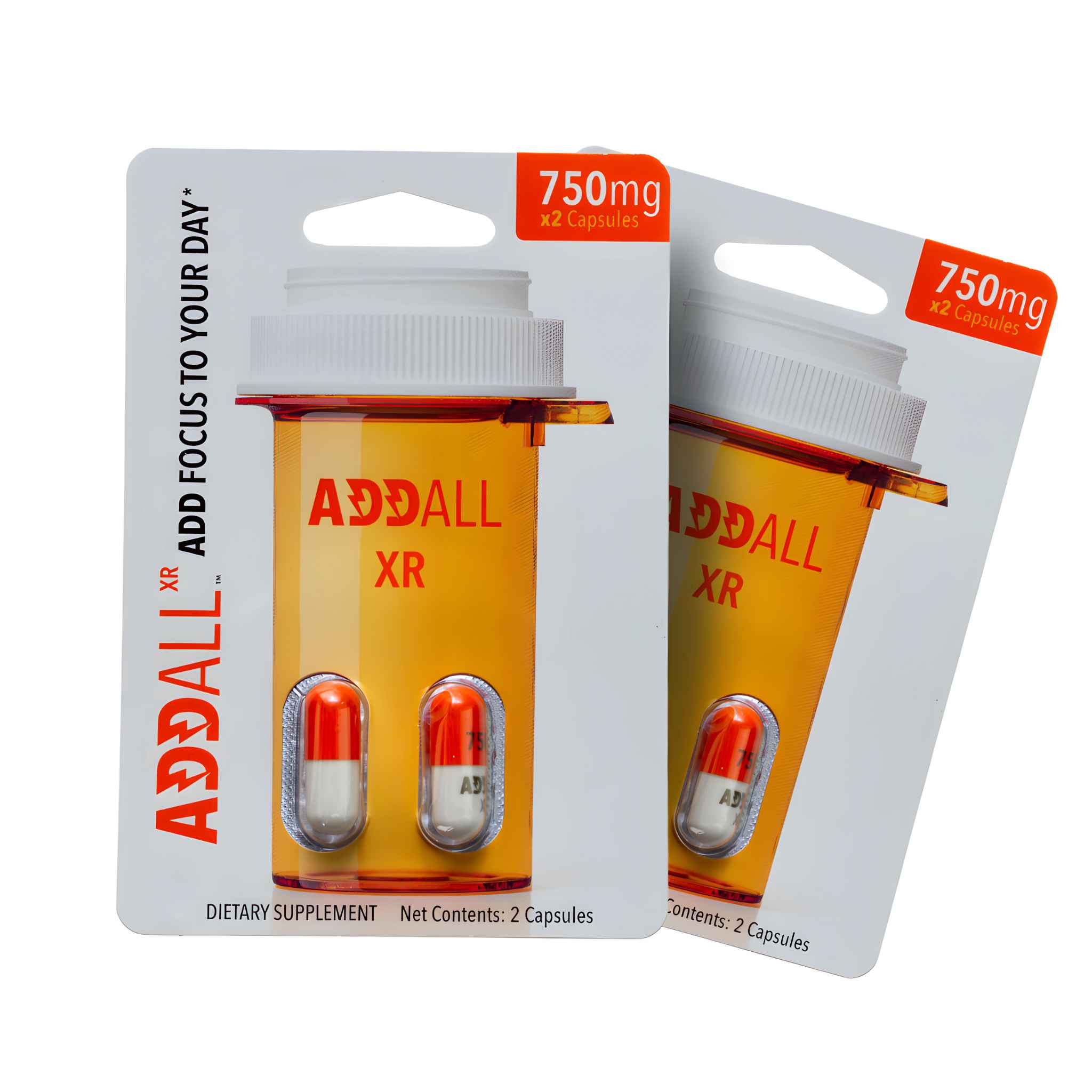 Addall XR Brain Boost Supplement 750 mg/Capsule – Up N Smoke