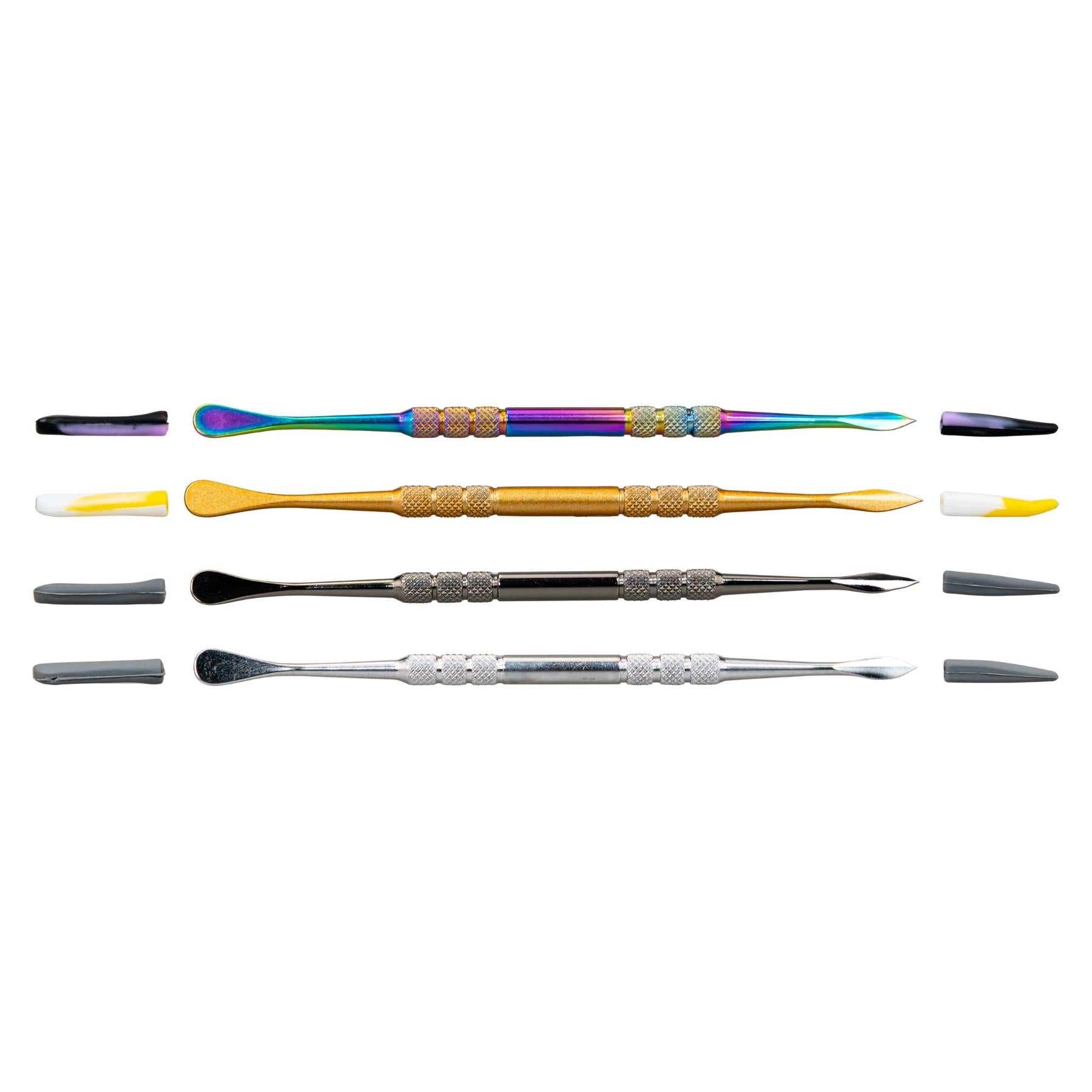 Ooze Dabber W/Silicone Tips | Metal Dab Tool with Silicone – Up N Smoke