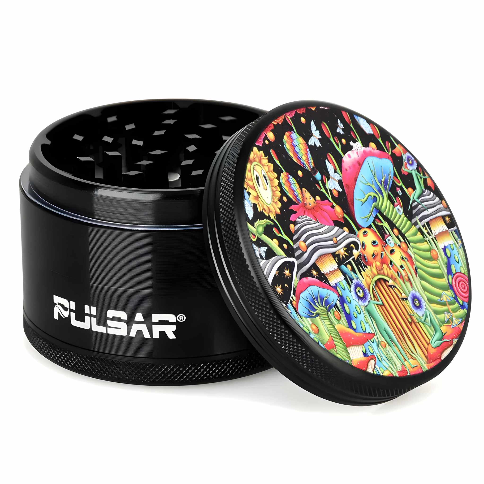 Pulsar Design Series 4pc Grinder – Up N Smoke