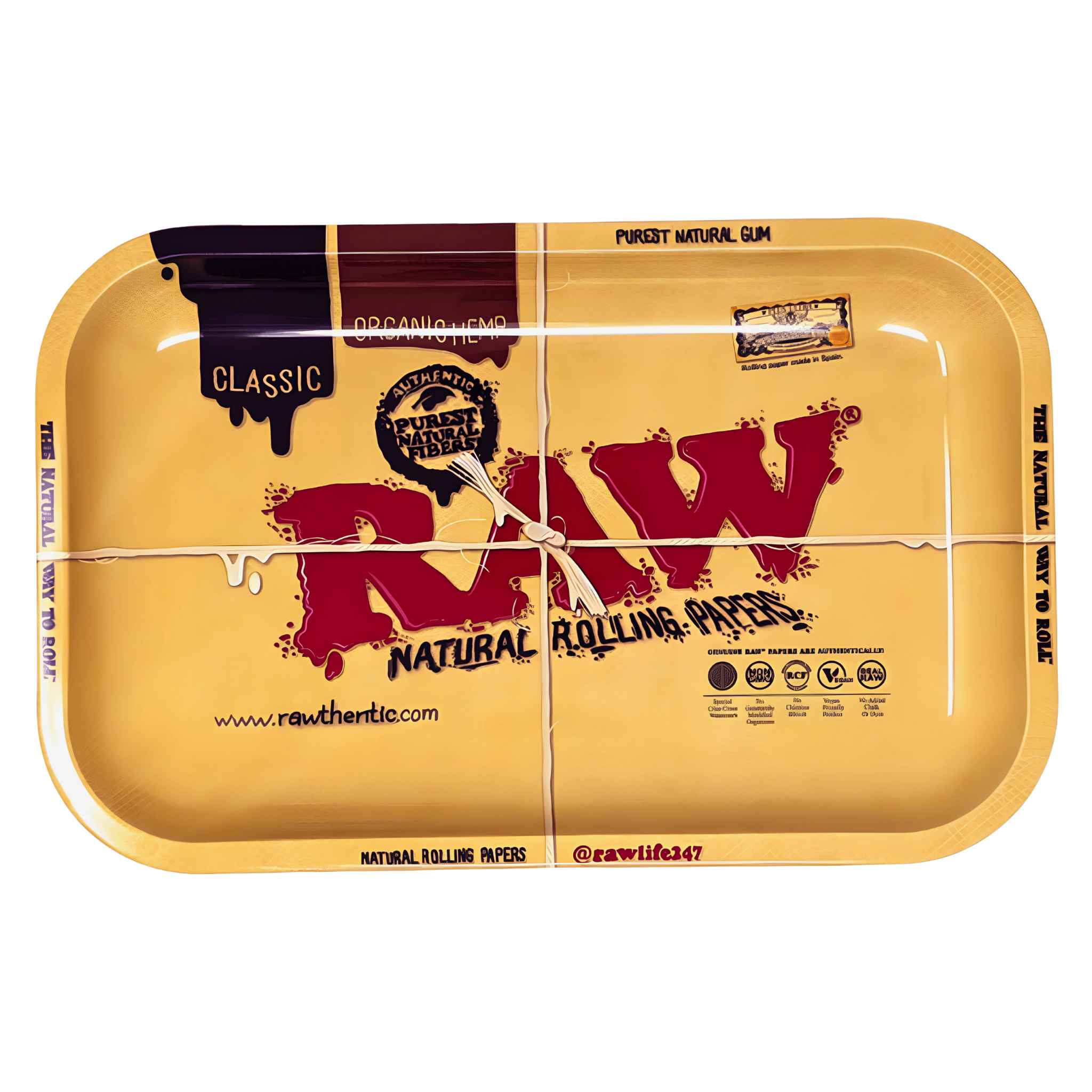 RAW High Side Tray l Rolling Trays l RAW Rolling Tray – Up N Smoke