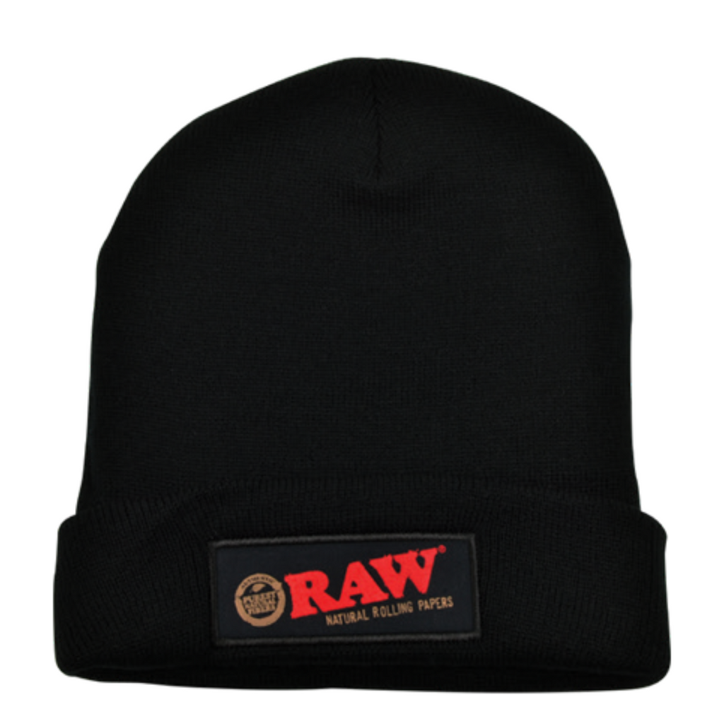 RAW Black Beanie – Up N Smoke