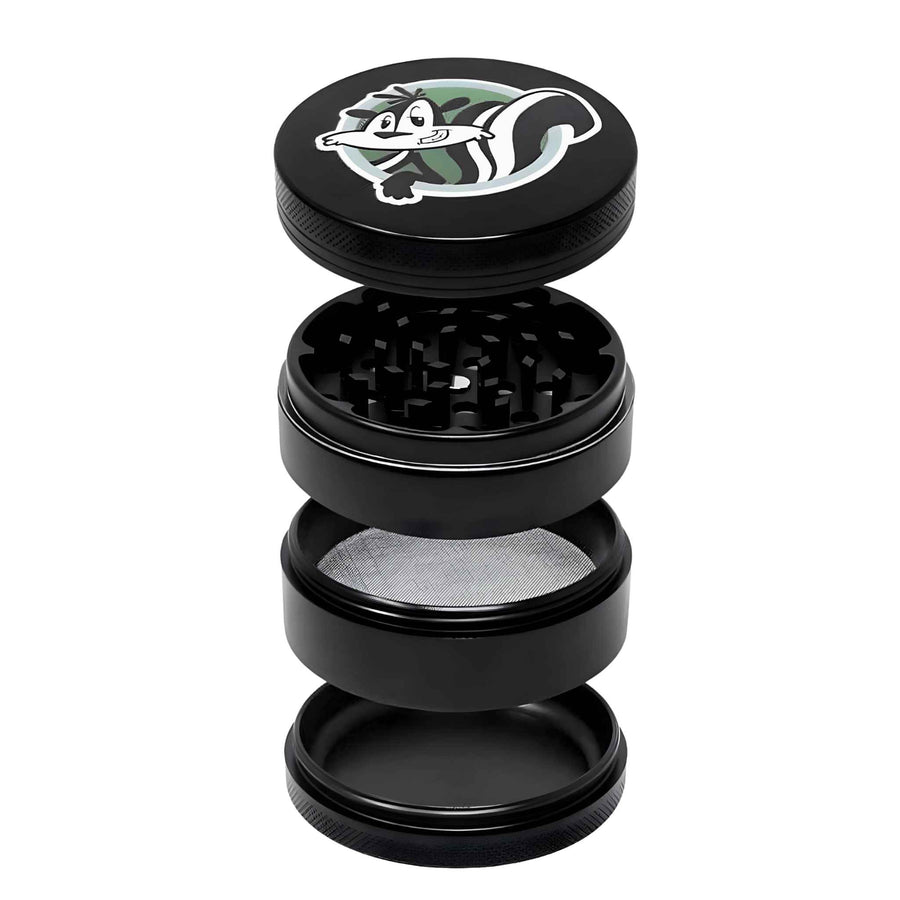 Skunk Aluminium 4pc Grinder 63mm | 4 piece grinder | best 4pc skunk ...