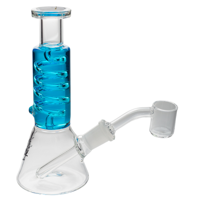 Pulsar Mini Glycerin Coil Beaker Dab Rig – Up N Smoke