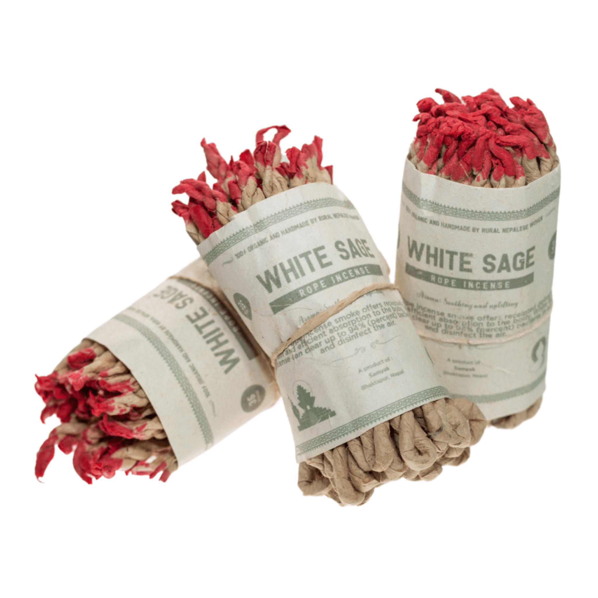 Premium White Sage Rope Incense – Up N Smoke