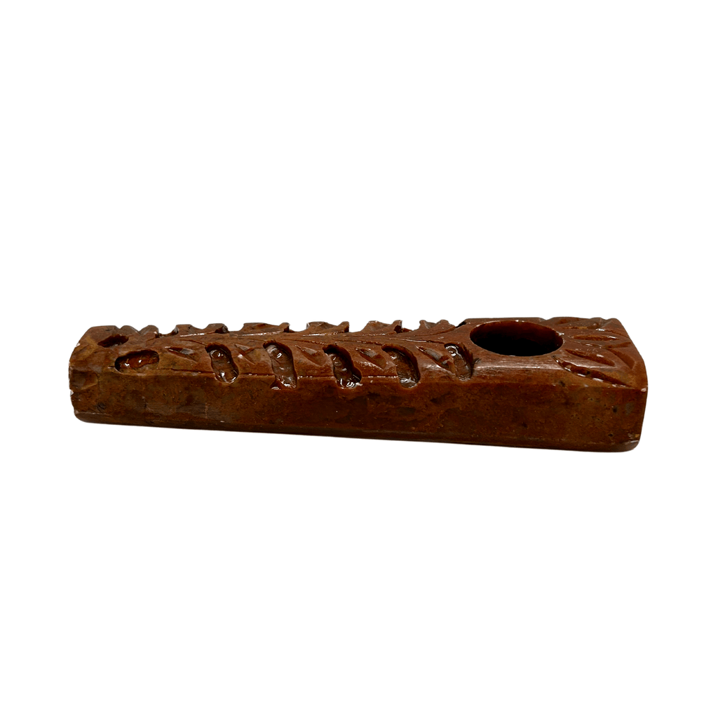 Stone Hand Pipe 400A | handcarved stone hand pipe | stone hand pipe ...