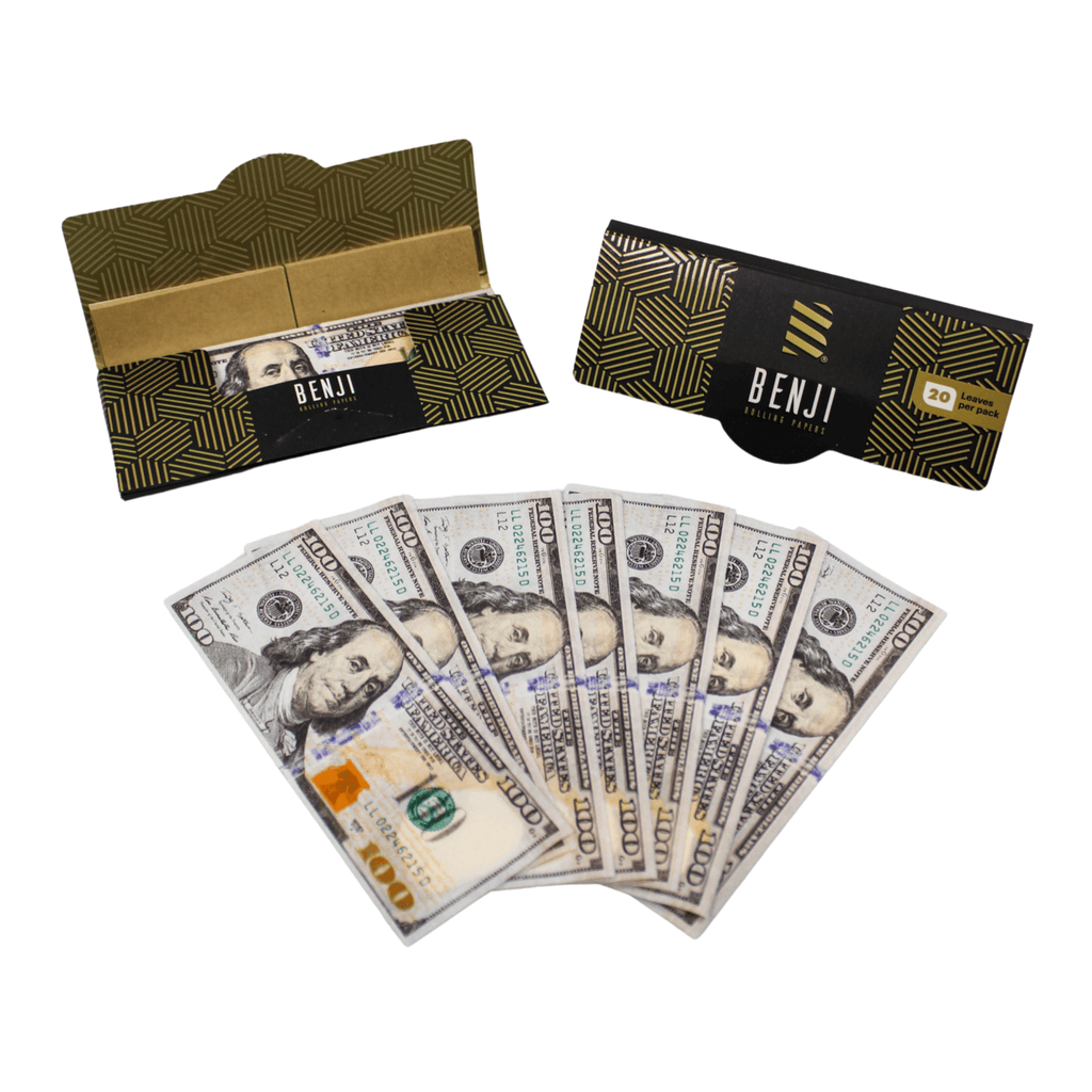 Benji $100 Bill King Size Papers – Up N Smoke