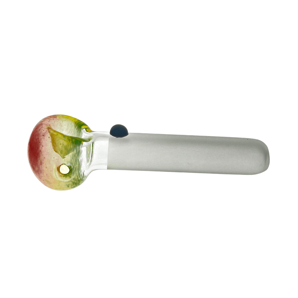 JF Fritted Bowl & Frosted Body Pipe l Handmade glass pipe – Up N Smoke